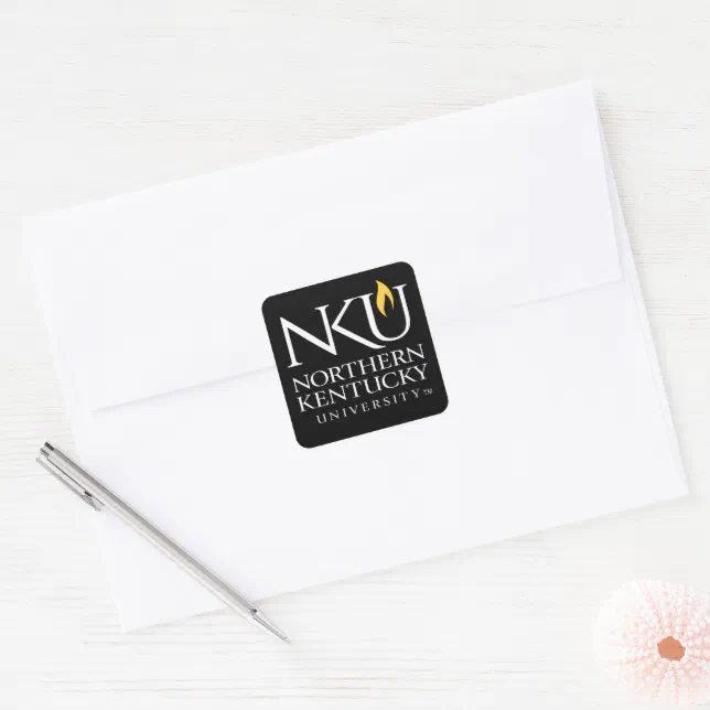 NKU Northern Kentucky University Square Sticker | Zazzle
