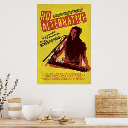 NO ALTERNATIVE- Official Movie Poster | Zazzle