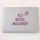 No Boys Allowed Custom Text Sticker | Zazzle
