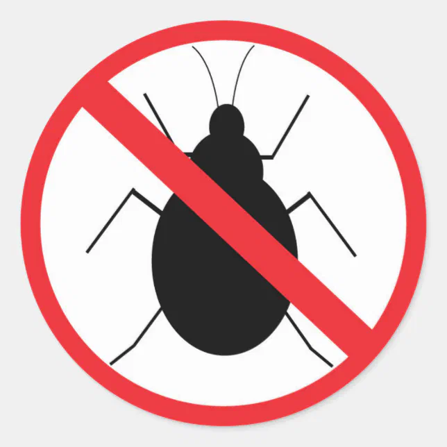 No Bug Sticker | Zazzle