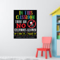 No Cellphones Classroom Sign | Zazzle