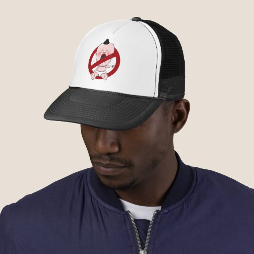NO CRY BABIES - NO TATTLE TALES TRUCKER HAT | Zazzle