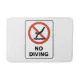 No diving bath mat | Zazzle
