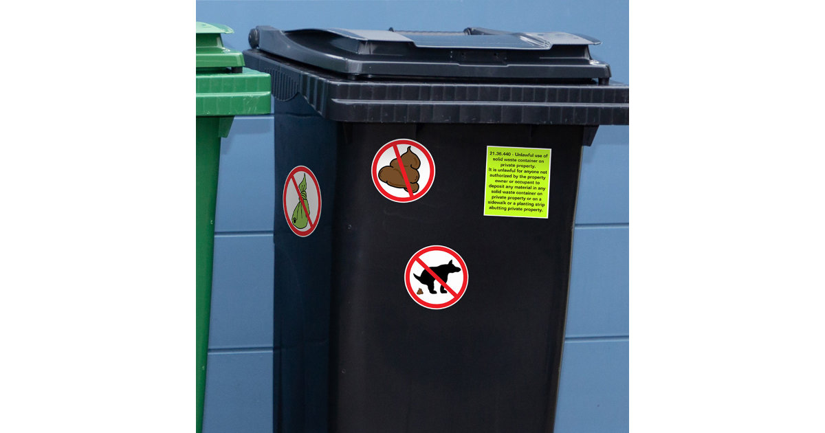 No Dog Poop Sticker | Zazzle