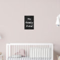 No Gossip Zone Black and White Poster | Zazzle
