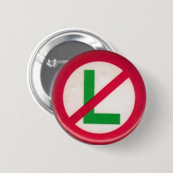No L (Noel) Button | Zazzle