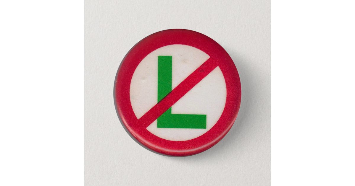 No L (Noel) Button | Zazzle