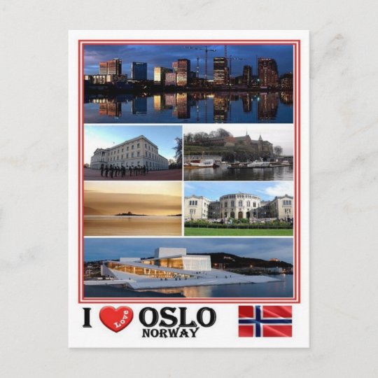 NO - Norway - Oslo - Postcard | Zazzle.com