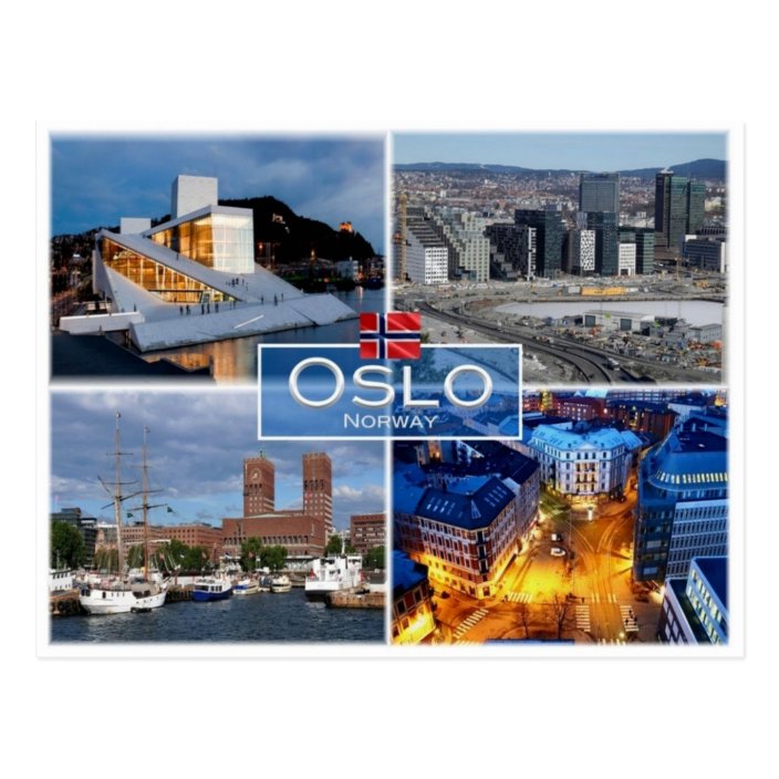 NO Norway - Oslo - Postcard | Zazzle.com