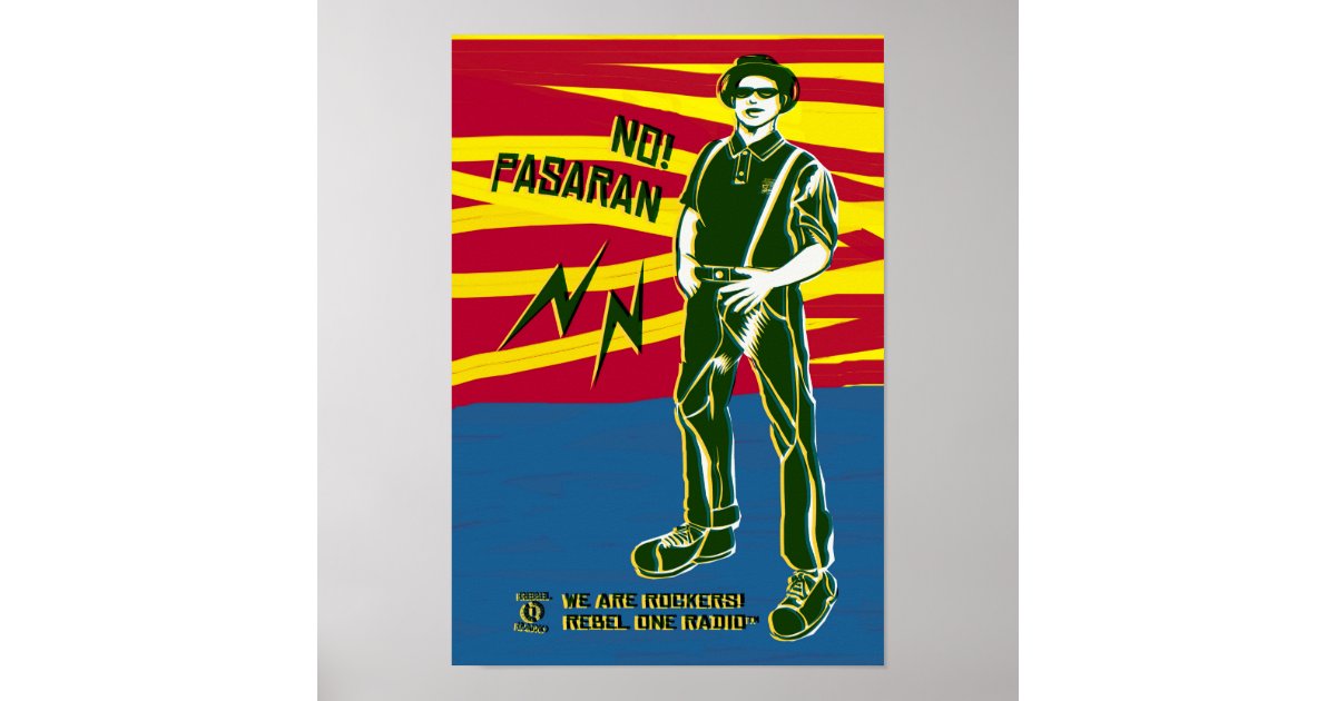 NO PASARAN POSTER | Zazzle