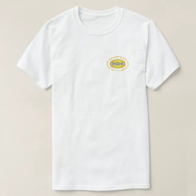 No Patient Left Behind Small Logo T-Shirt | Zazzle