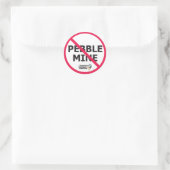 No Pebble Sticker | Zazzle