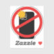 No Phone Photography - Respect Personal Privacy Sticker | Zazzle