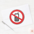 No phones cellphones allowed Stickers | Zazzle