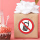 No phones cellphones allowed Stickers | Zazzle