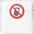 No phones cellphones allowed Stickers | Zazzle
