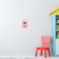 No Politics Zone warning sign | Zazzle