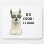 No Problem Llama Mouse Pad | Zazzle
