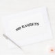 No Ragrets Mispelled Regrets Tattoo Rectangular Sticker | Zazzle