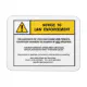 "No Search Without A Warrant" magnet sign (for CA) | Zazzle