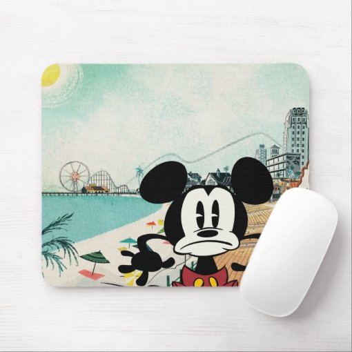 No Service | Alarmed Mickey Mouse Pad | Zazzle