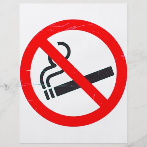 No smoking flyer | Zazzle