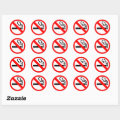 No Smoking Sticker | Zazzle