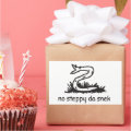 No Step The Snek Rectangular Sticker | Zazzle