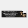 No such thing. bumper sticker | Zazzle