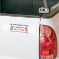 No Warning Shots Bumper Sticker | Zazzle