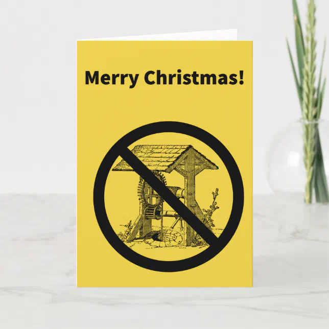 No Well - Christmas Card | Zazzle