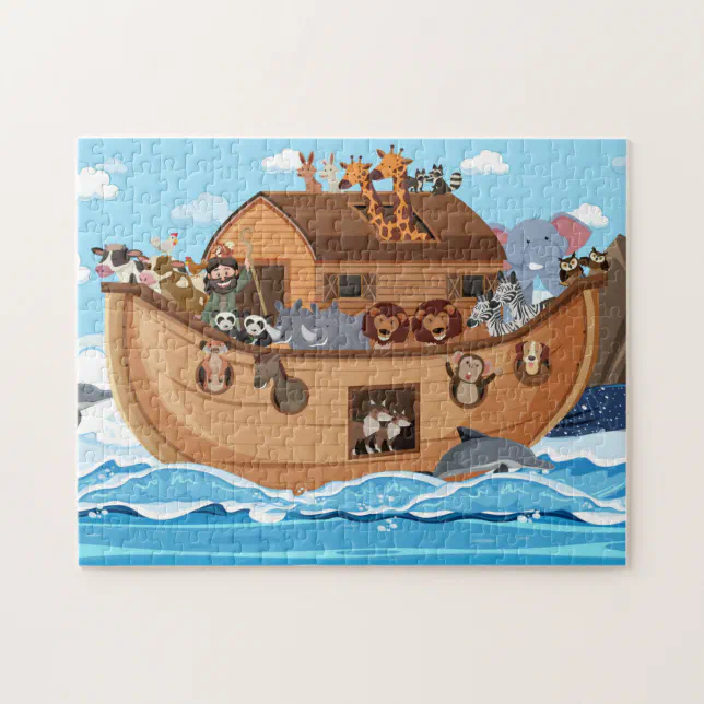Noah’s Ark Bible Story Puzzle | Zazzle
