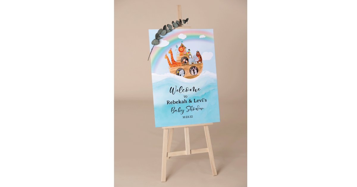 Noah's Ark Arc Welcome Sign | Zazzle