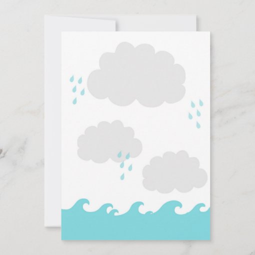 Noah's Ark Baby sprinkle invite, baby shower Invitation | Zazzle