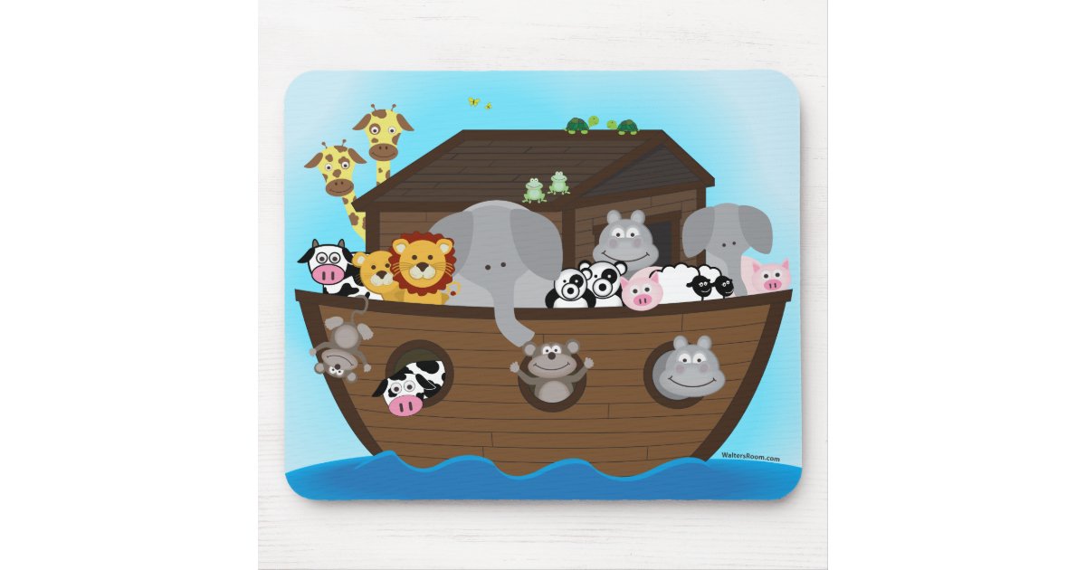 Noah's Ark Mouse Pad | Zazzle