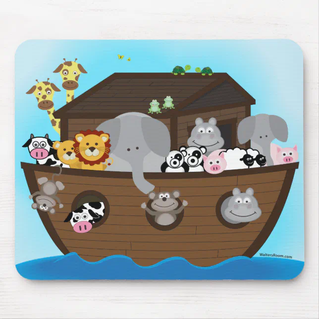 Noah's Ark Mouse Pad | Zazzle