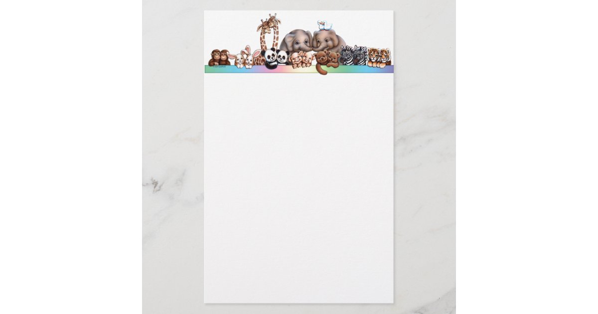 Noah's Ark stationery | Zazzle