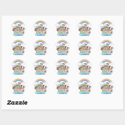 Noah's Ark Sticker | Zazzle
