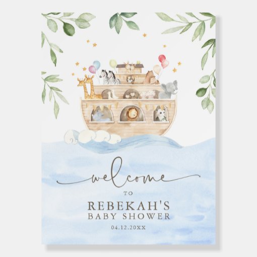 Noah's Ark Welcome Sign | Zazzle