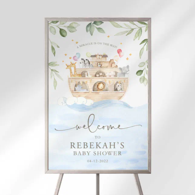 Noah's Ark Welcome Sign | Zazzle