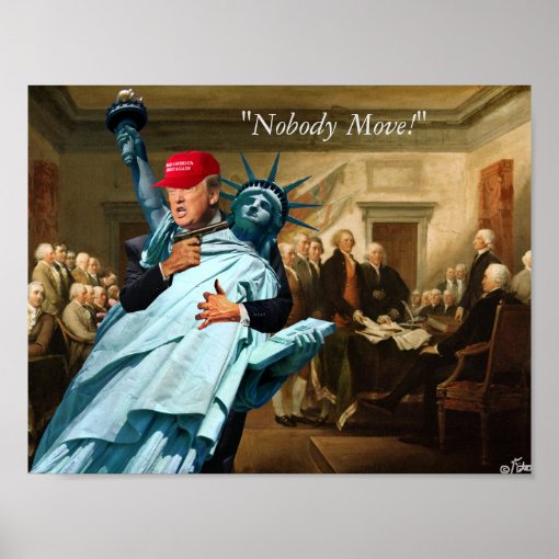 "Nobody Move!" Poster | Zazzle