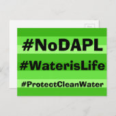 NoDAPL postcards | Zazzle