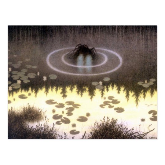 Nokken Mythical Water Sprite Postcard | Zazzle.com