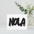 NOLA Letters Postcard | Zazzle