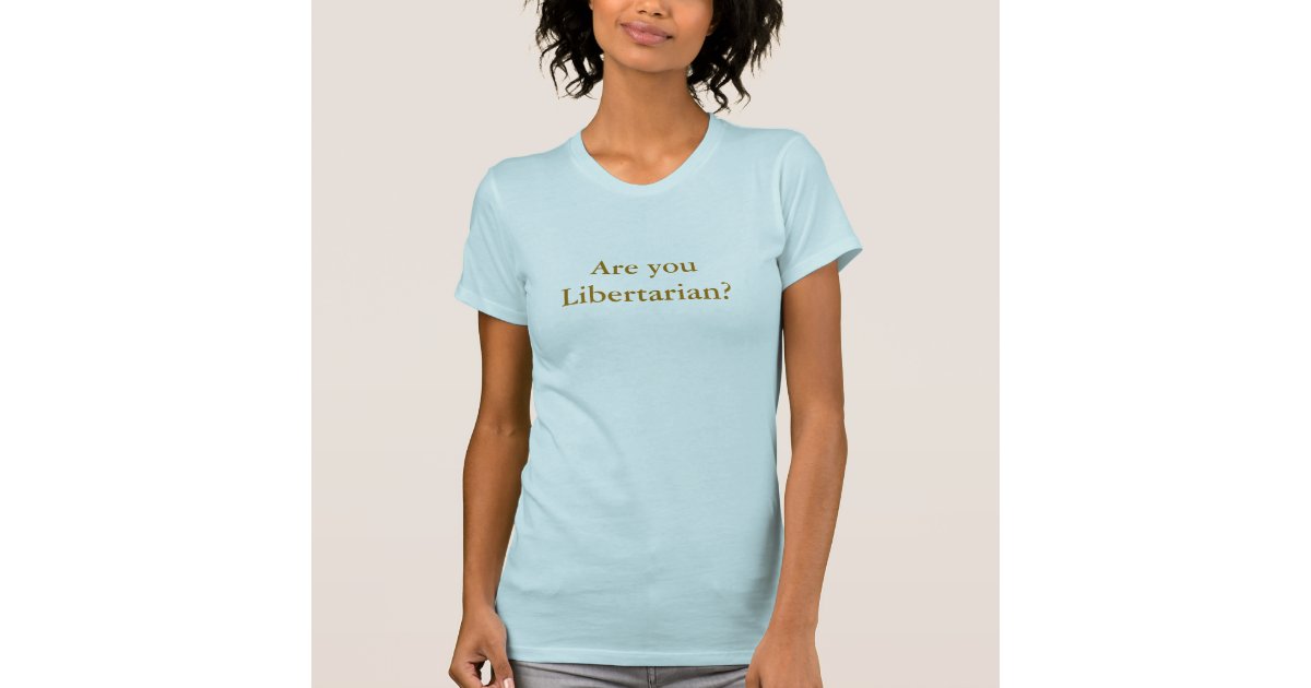 Nolan Chart Political Philosophy T-Shirt | Zazzle