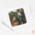 Noli me tangere square sticker | Zazzle