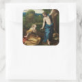 Noli me tangere square sticker | Zazzle