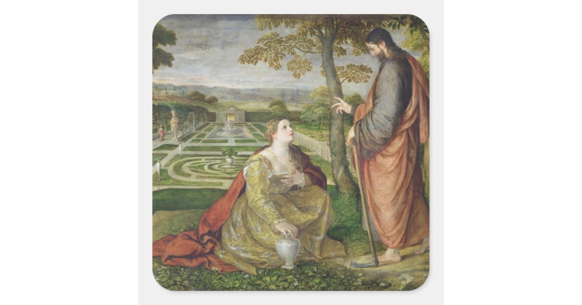 Noli Me Tangere Square Sticker | Zazzle