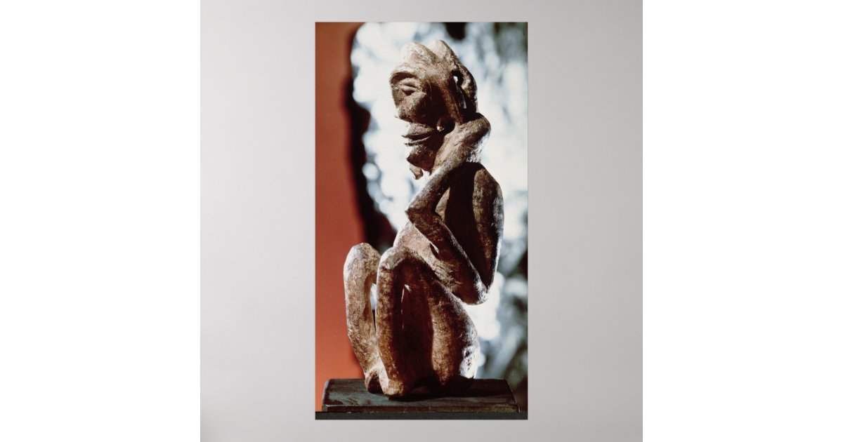 Nomali figure of the Mende tribe Poster | Zazzle