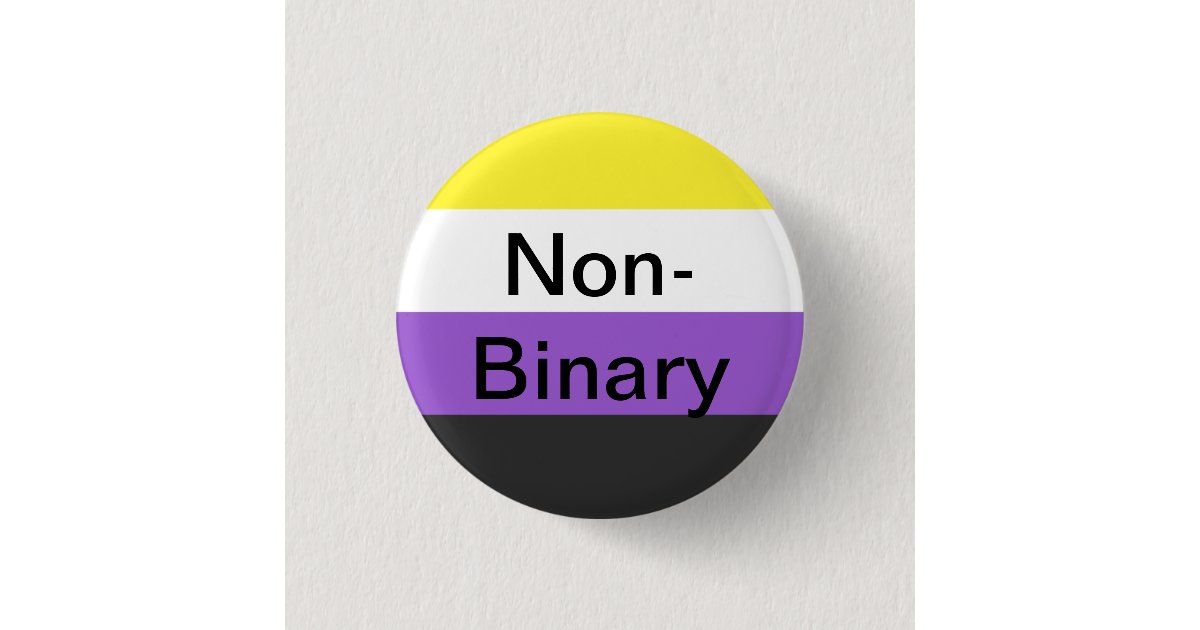 non-binary button | Zazzle